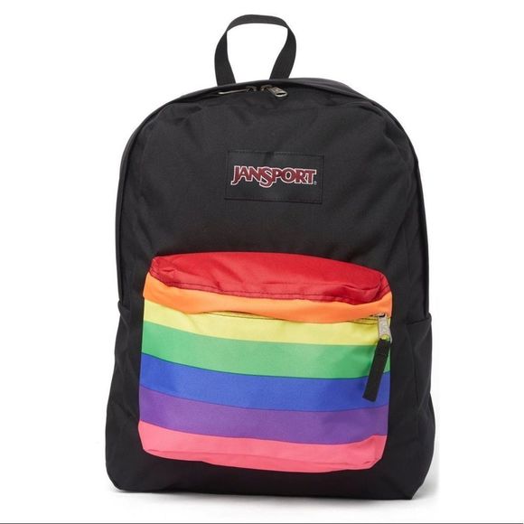 Jansport | Bags | Jansport High Stakes Backpackcolorrainbow Dreams New ...